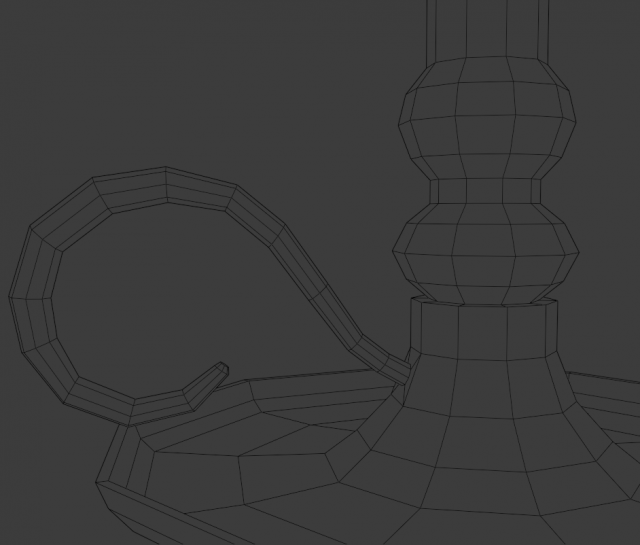 Candlestick 3D Model in Other 3DExport