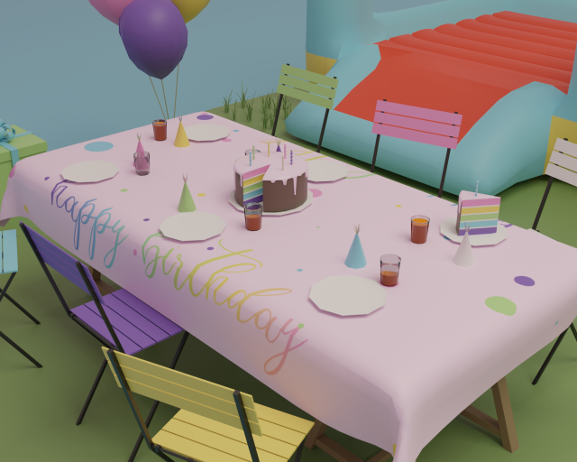 Birthday party 3D Model in Landscapes 3DExport