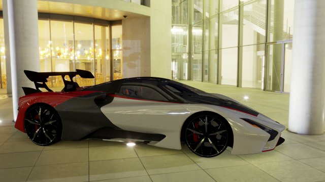 Scc Tuatara 3D Model in Sport Cars 3DExport