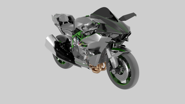 Racing Motorcycles Pack - Kawasaki Ninja H2R Ducati Panigale V4 Yamaha ...