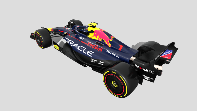Oracle ReBull F1 Car RB19 3D Model in Sport Cars 3DExport