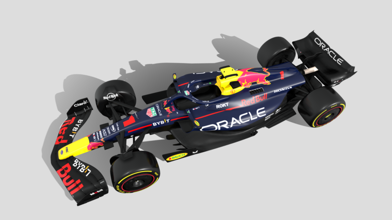 Oracle ReBull F1 Car RB19 3D Model in Sport Cars 3DExport
