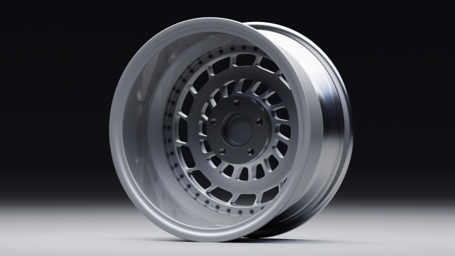 Rotiform CCV 3D Model in Parts of auto 3DExport