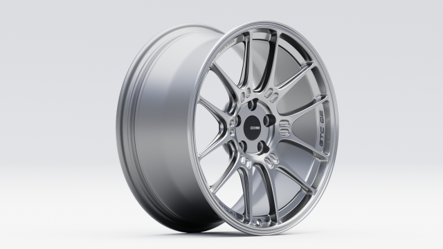 Enkei GTC02 3D Model in Parts of auto 3DExport