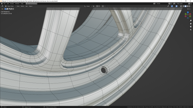 KANSEI roku 3D Model in Parts of auto 3DExport