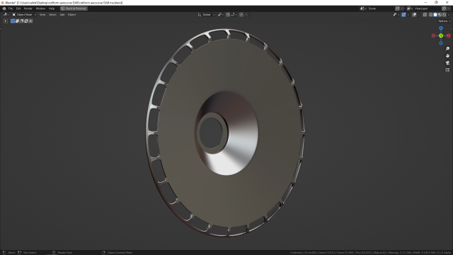 Rotiform Aerocover DAB and Rotiform LAS-R 3D Model in Parts of auto ...