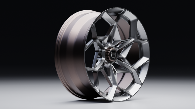 PUR RS43 3D Model in Parts of auto 3DExport