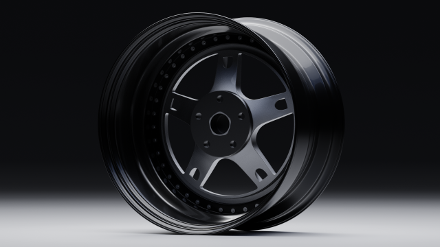 RAD48 TCR 3D Model in Parts of auto 3DExport