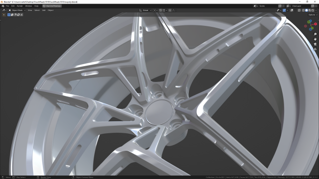 FaceWheels fw1018 3D Model in Parts of auto 3DExport