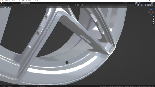 FaceWheels fw1018 3D Model in Parts of auto 3DExport