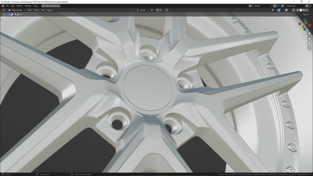 TSW Premio 3D Model in Parts of auto 3DExport