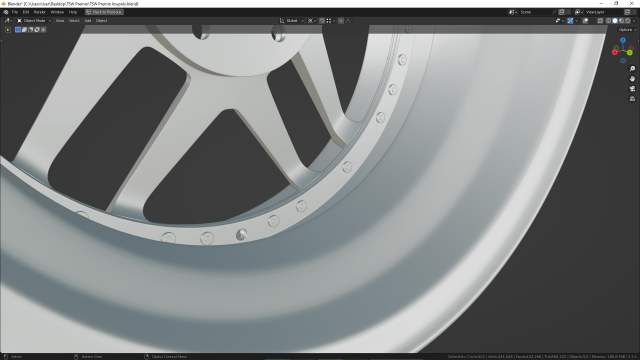 TSW Premio 3D Model in Parts of auto 3DExport