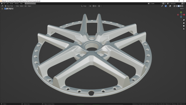 TSW Premio 3D Model in Parts of auto 3DExport