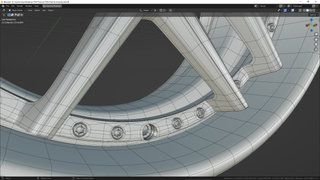 TSW Premio 3D Model in Parts of auto 3DExport