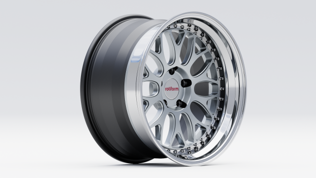 Rotiform DAB 3D Model in Parts of auto 3DExport