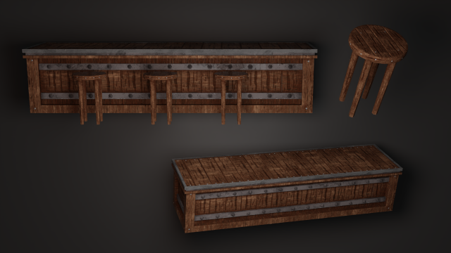 Stylized Tavern Pack - 30 QUALITY MESHES 3D Model in Other 3DExport