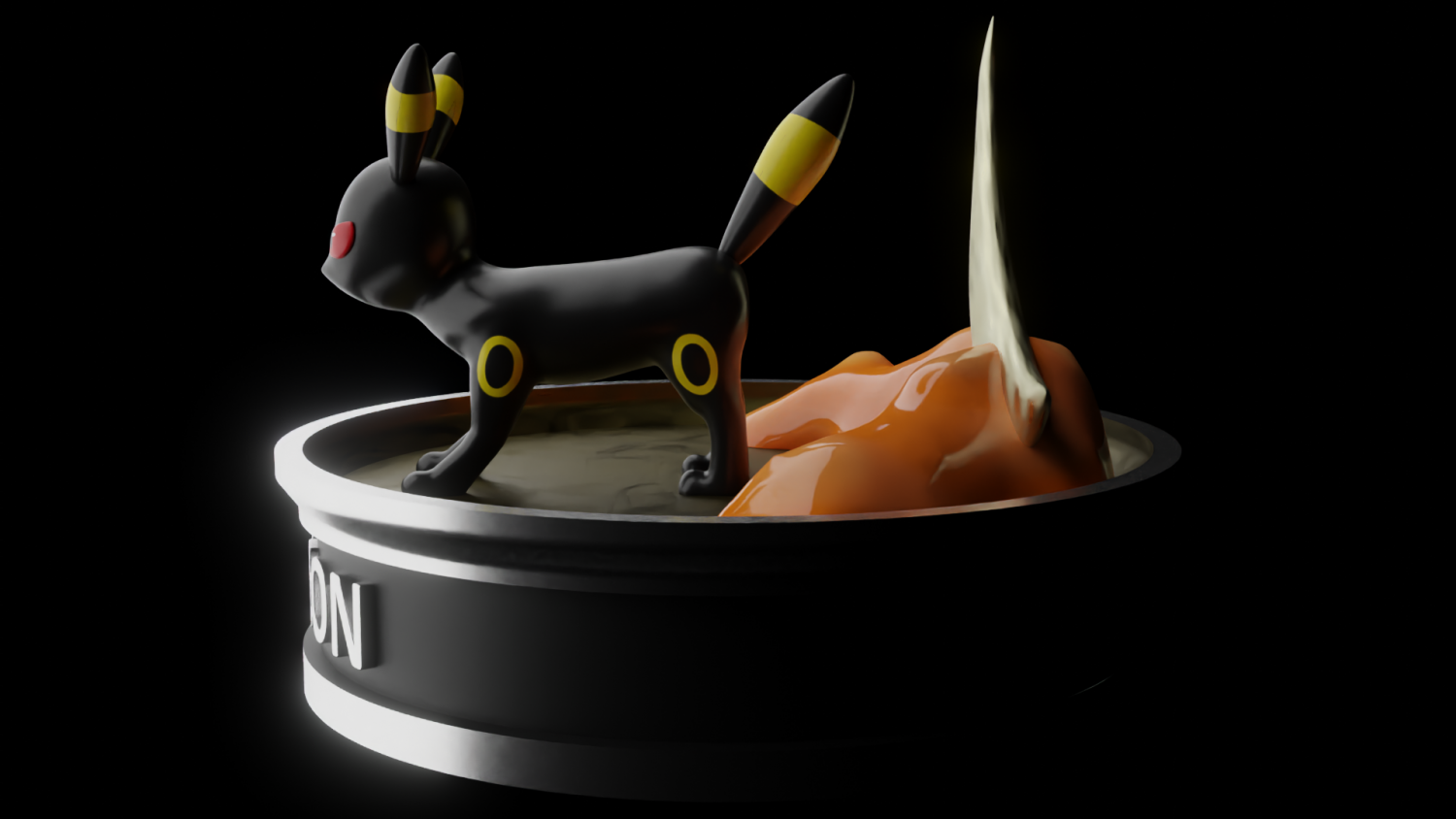 3d Umbreon Pokemon