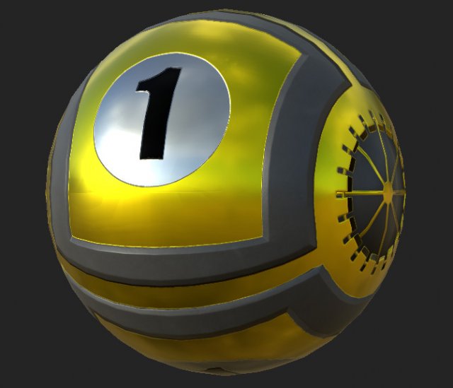 Eight Balls Collection Highpoly Model 3D Model in Sports Equipment 3DExport