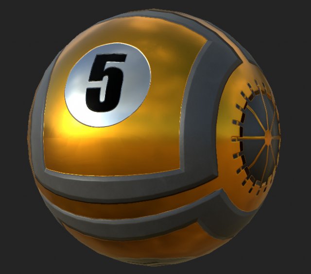 Eight Balls Collection Highpoly Model 3D Model in Sports Equipment 3DExport