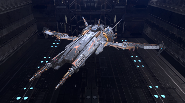 Alien Space Ship Highpoly Asset 3D Model in Fantasy Spacecraft 3DExport