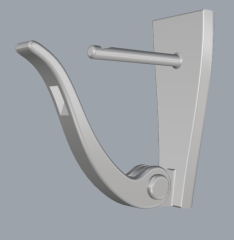 Fastener - earring 3D Print Model in Earrings 3DExport