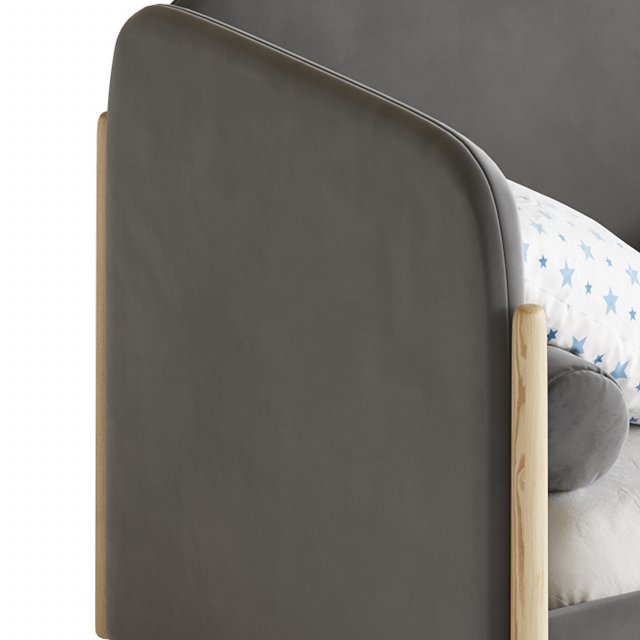 Casey 90 bed 3D Model in Bedroom 3DExport