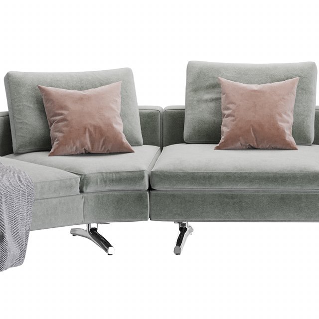 In the Mood sofa 3D Model in Bedroom 3DExport