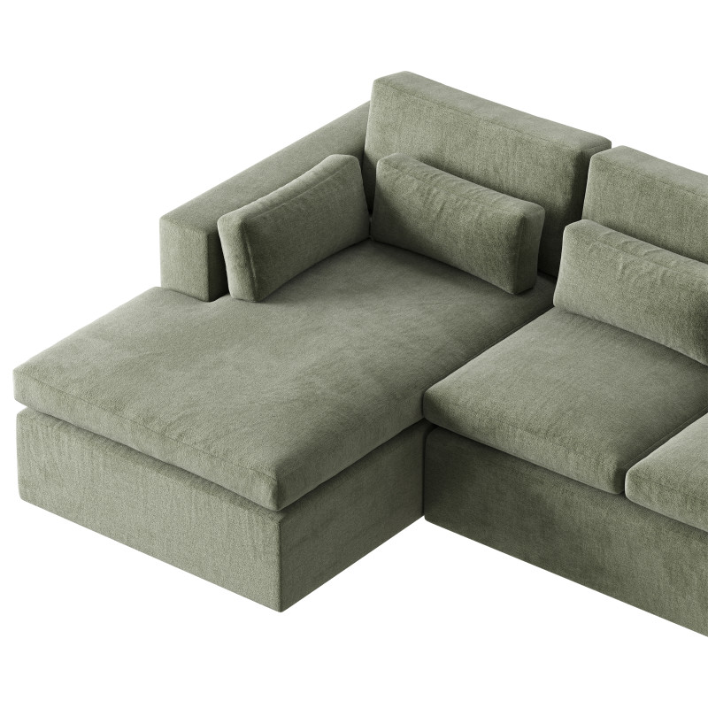Harmony Modular Sofa 3D Model in Sofa 3DExport
