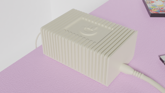Commodore 64 c new model complete scene 3D Model in Computer 3DExport