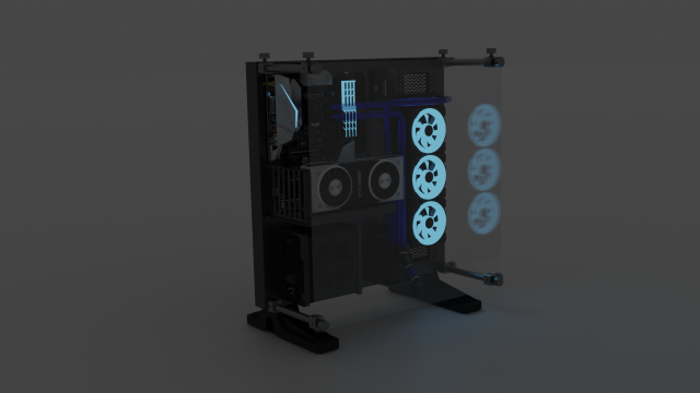 Gaming pc 3D Model in Computer 3DExport
