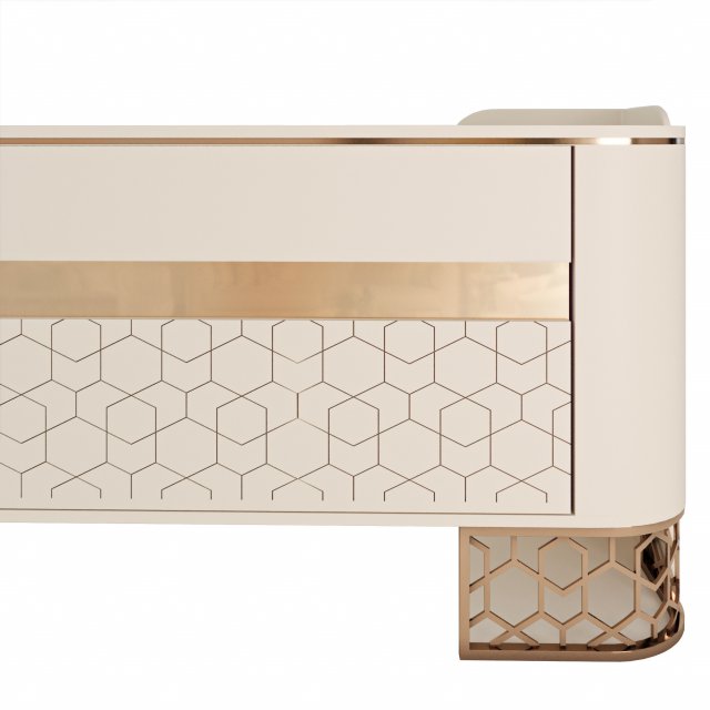 Fendi collection tv console 3D Model in Desk 3DExport