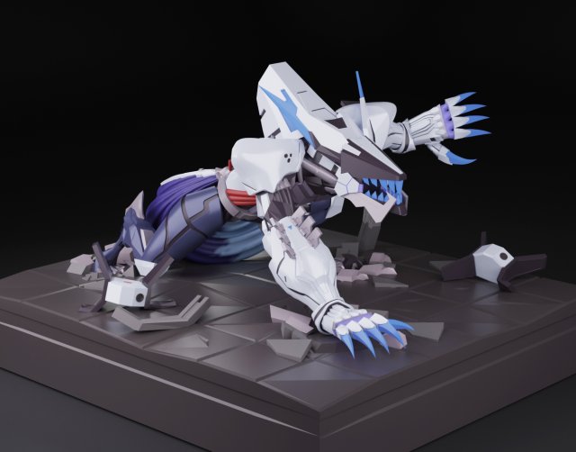 Project Warwick League of Legends 3D Print Model in Monsters ...