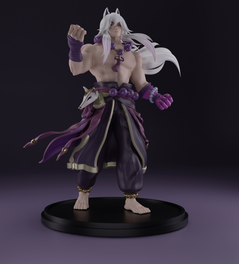 Sett League of Legends 3D Print Model in Man 3DExport