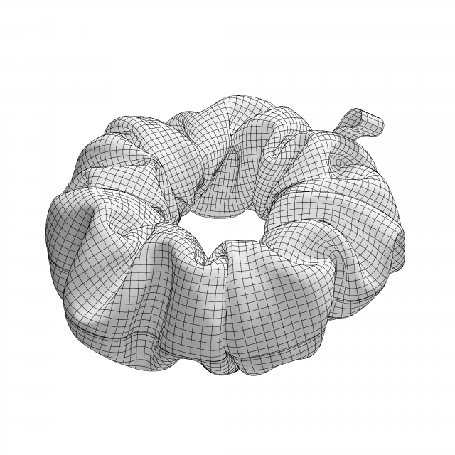 Scrunchie 3D Model in Clothing 3DExport