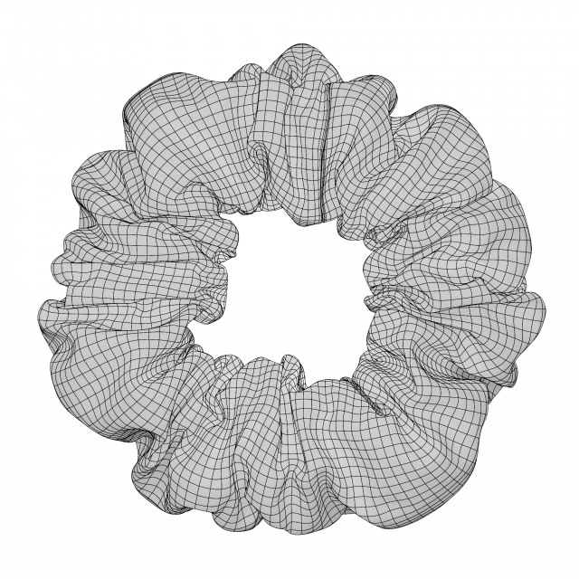 Scrunchie 3D Model in Clothing 3DExport