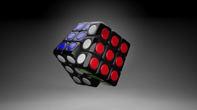 Rubiks Cubes - 3 by 3 Collection 3D Model in Game Assets 3DExport