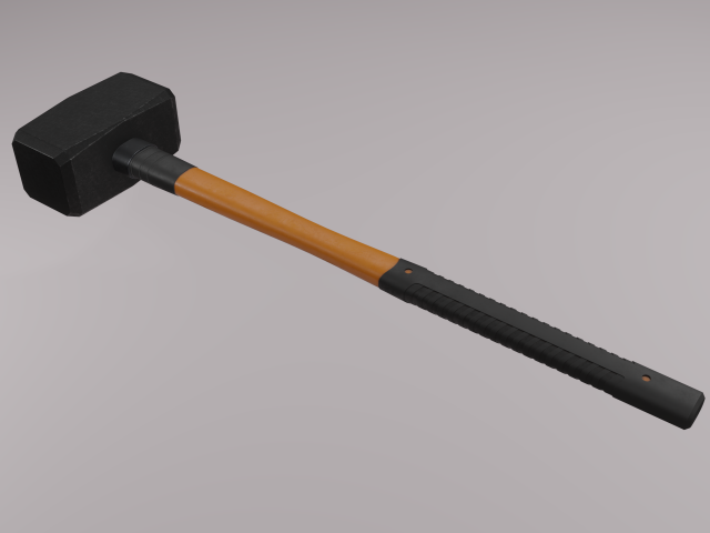 Sledgehammer Free 3D Model in Tools 3DExport