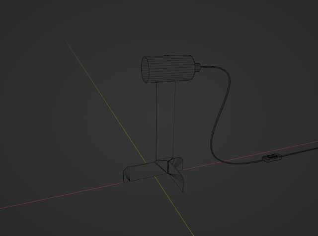 IKEA FLOTTILJ Desk lamp 3D Model in Table Lamps 3DExport