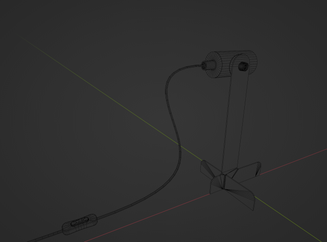 IKEA FLOTTILJ Desk lamp 3D Model in Table Lamps 3DExport