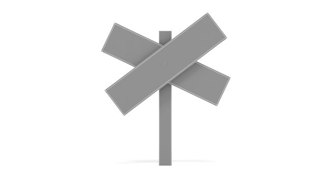 Wooden signboard 3D Model in Other 3DExport