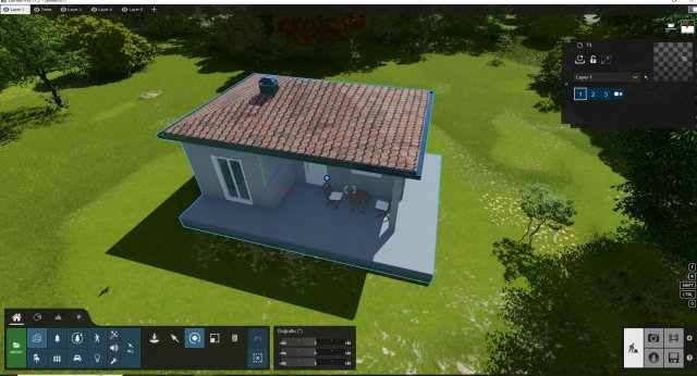 Small simple house 3D Model in Buildings 3DExport