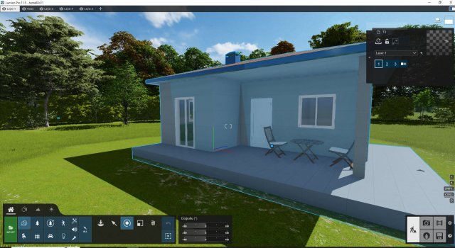 Small simple house 3D Model in Buildings 3DExport