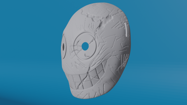 Mask of a maniac 3D Model in Other 3DExport