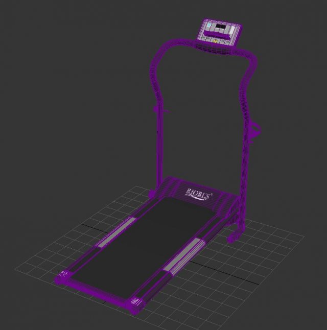 Room Runner Electric Foldable High Performance 3D Model in ...