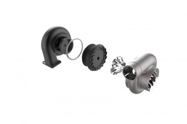 Turbocharger turbo 3D Print Model in Automotive 3DExport