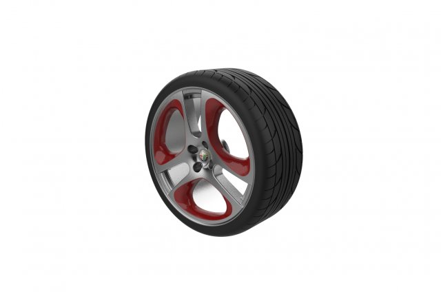Alfa Romeo Mito Car Wheel Rim 3D Print Model in Automotive 3DExport