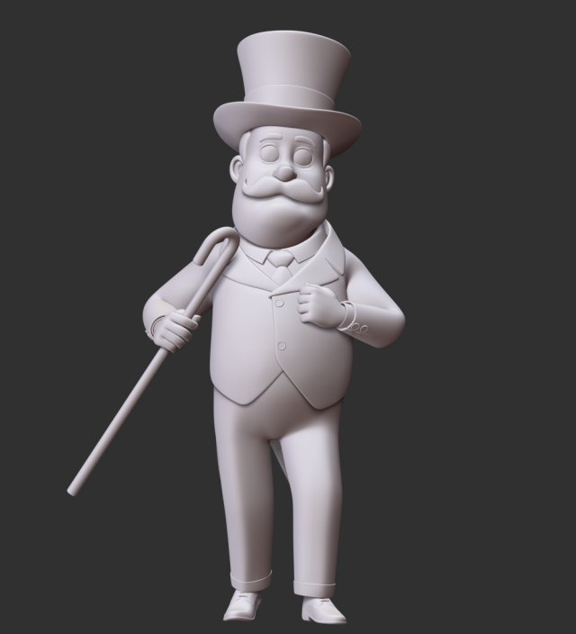 Mayor Humdinger - PAW Patrol The Movie 3D Print Model in Figurines 3DExport