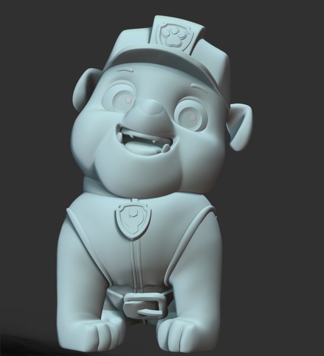 Rubble 3D Print Model in Figurines 3DExport