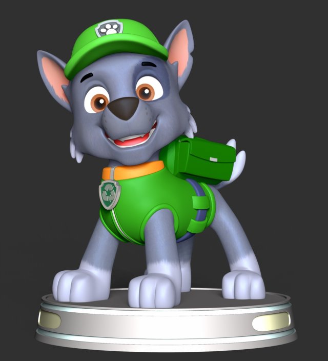 Rocky Rescue Uniform 3D Print Model in Figurines 3DExport