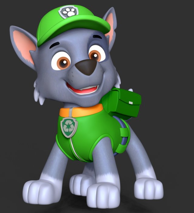 Rocky Rescue Uniform 3D Print Model in Figurines 3DExport